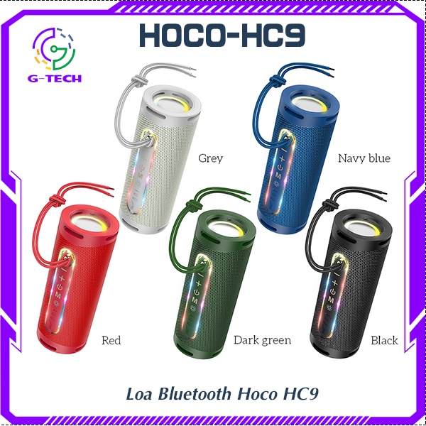Tai nghe bluetooth Hoco HC9 không dây loa kép 52mm âm thanh sống động kháng nước có đèn led xung ...