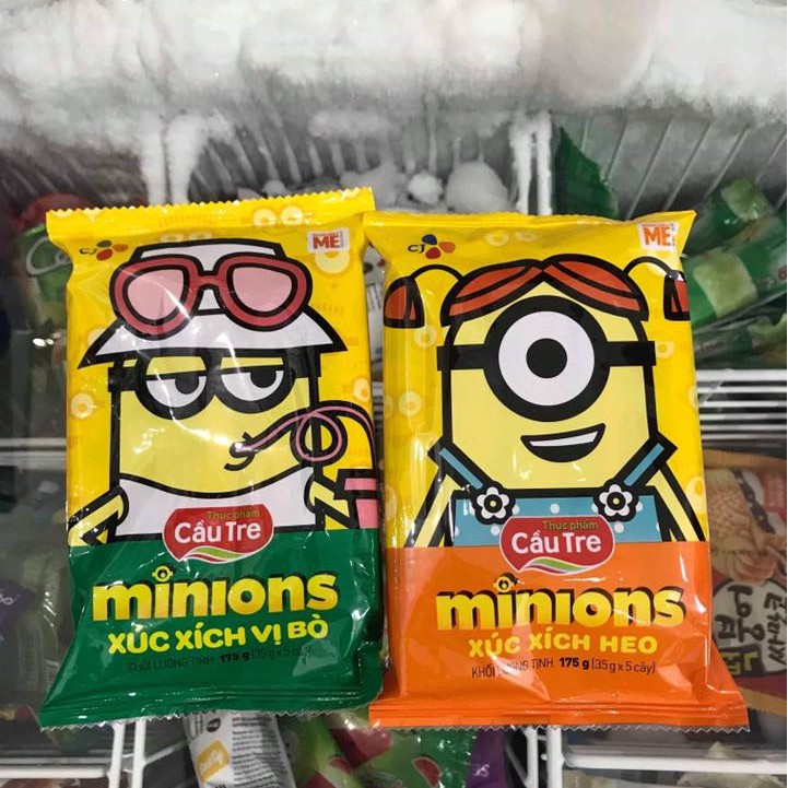 XÚC XÍCH ĂN LIỀN MINIONS CẦU TRE | Shopee Việt Nam