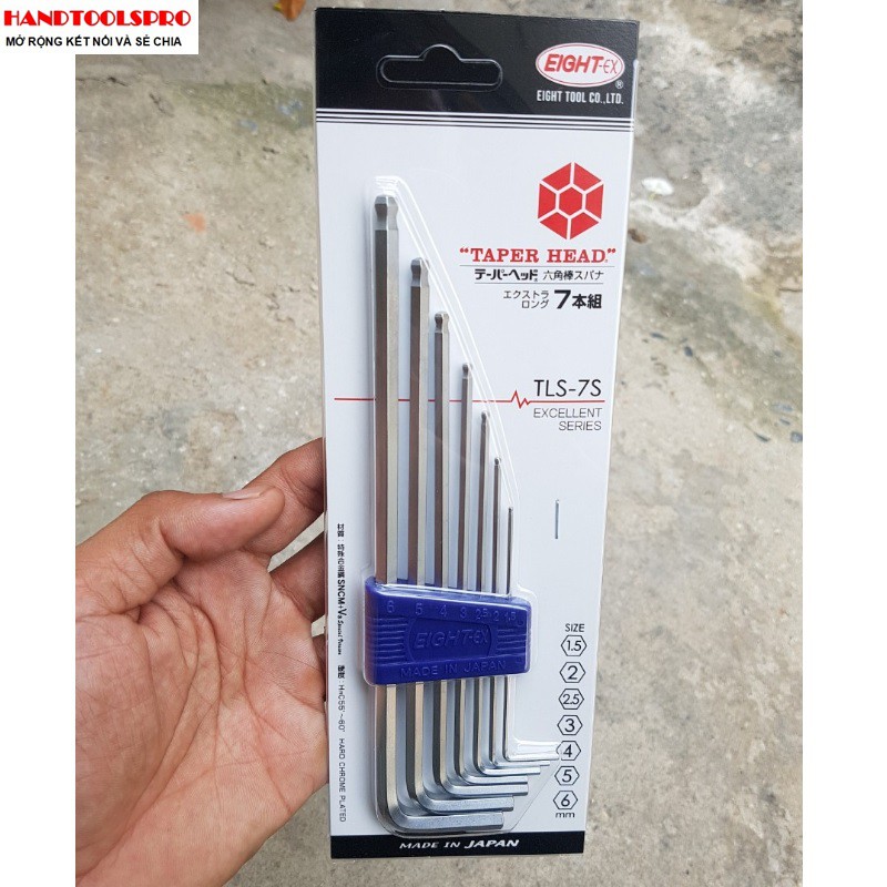 Bộ lục giác bi NHẬT BẢN 7 cây TLS-7S EIGHT | Shopee Việt Nam