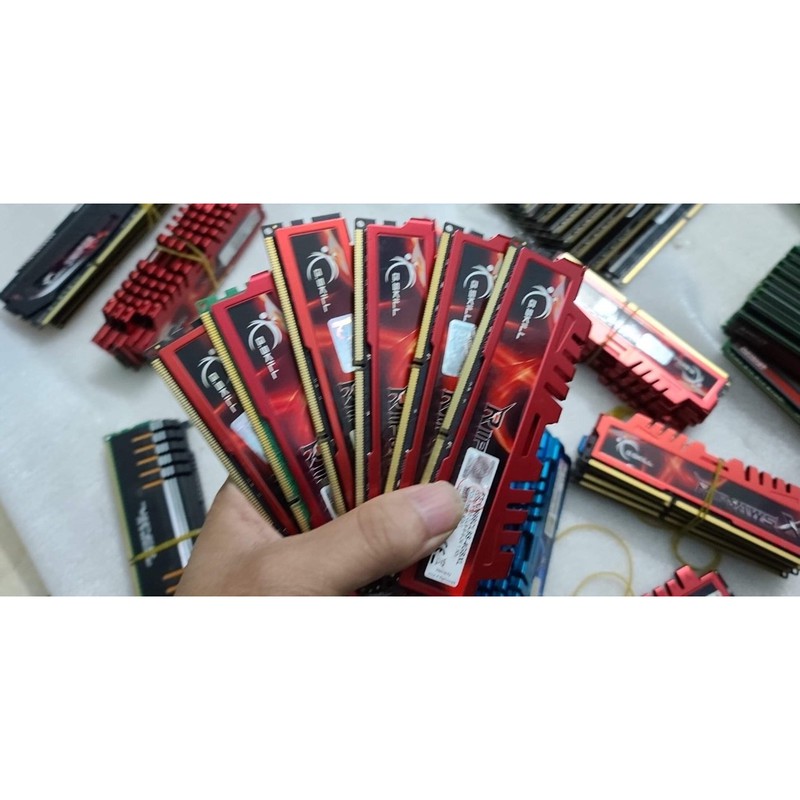 Ram pc G.SKILL DDR3 4gb bus 1600 tản nhiệt cao cấp -2ND | Shopee Việt Nam