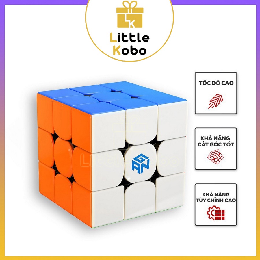 Rubik 3x3 Gan 356 M 3x3 Rubic 3 Tầng Có Nam Châm Gan 356M Stickerless ...