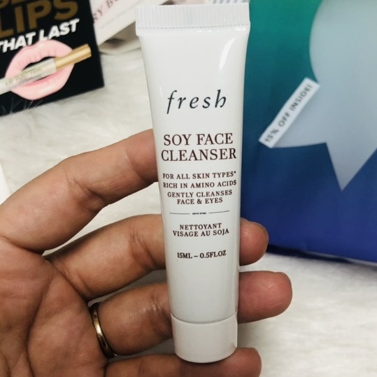 [CÓ BILL US] Minisize Sample mẫu thử Sữa rửa mặt Fresh soy face ...