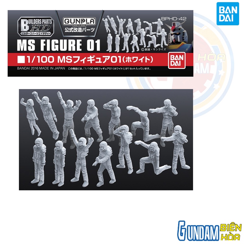Bộ phụ kiện BUILDERS PARTS HD 1/100 MS FIGURE 01 | Shopee Việt Nam