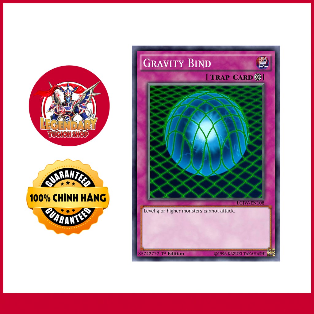 [Thẻ Bài Yugioh Chính Hãng] Gravity Bind | Shopee Việt Nam