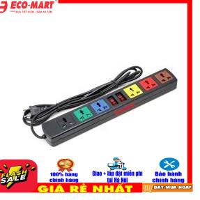 Ổ cắm LiOA 6 ổ ĐA NĂNG dây dài 5m 6D52N | Shopee Việt Nam