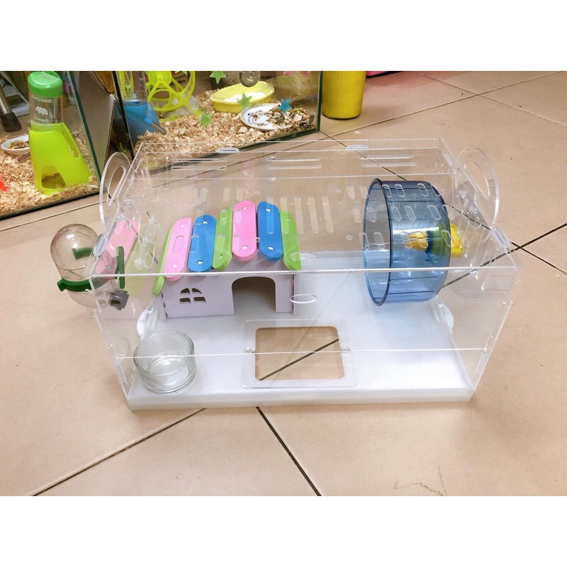 Lồng mika cho hamster (full pk như ảnh) | Shopee Việt Nam