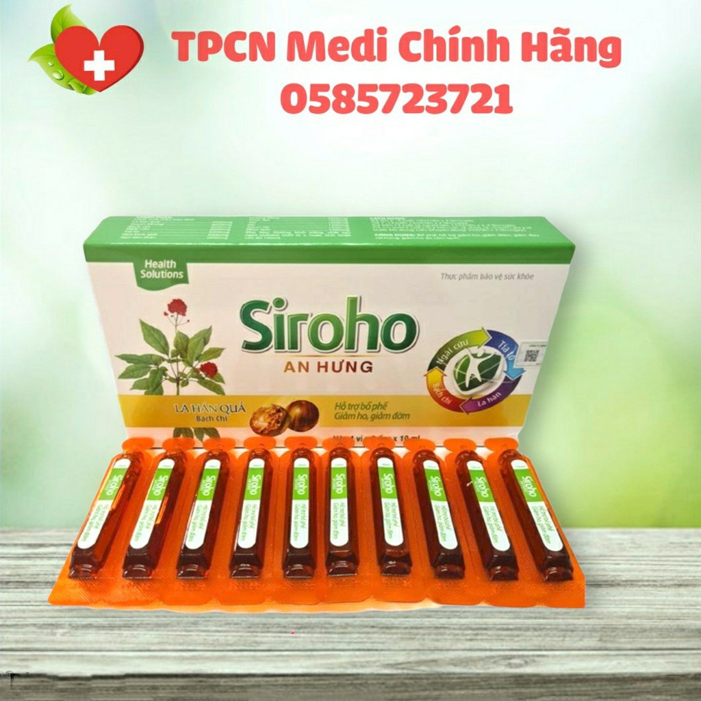Siroho An Hưng - 20 ống x 10ml | Shopee Việt Nam