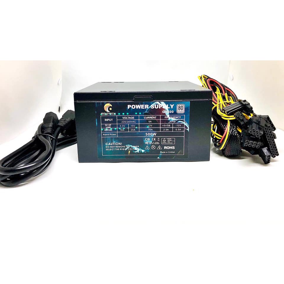 Nguồn game Goldtech GS600W | Shopee Việt Nam