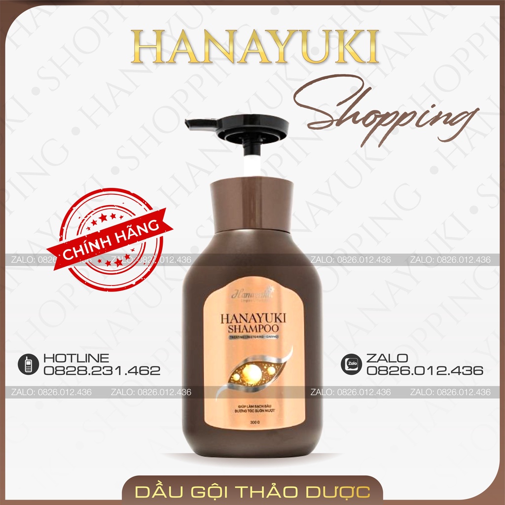 Dầu Gội Hanayuki Shampoo Chai 300ML | Shopee Việt Nam