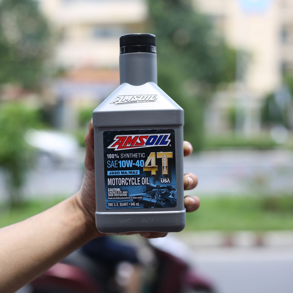 Nhớt Amsoil Performance 4T 10W-40 | Shopee Việt Nam