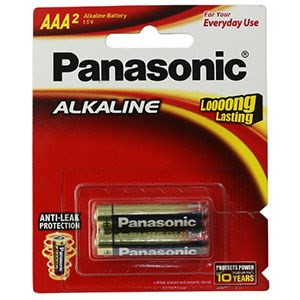 Pin đũa AAA LR03 Panasonic Alkaline LR03T/2B 1.5V vỉ 2 viên | Shopee ...
