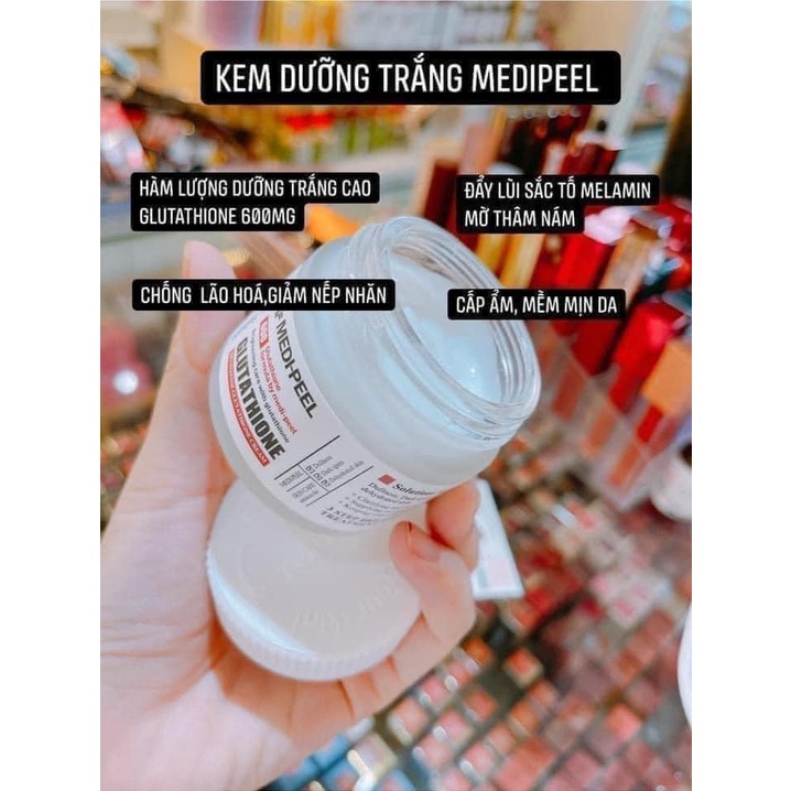 Dưỡng Trắng MEDIPEEL Glutathione 600 White Combo Serum Và Kem Dưỡng ...