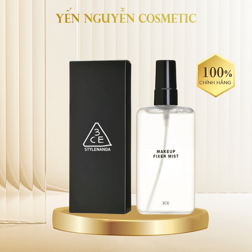 Xịt Khoá Makeup Fixer Mist 3CE 100ml | Shopee Việt Nam