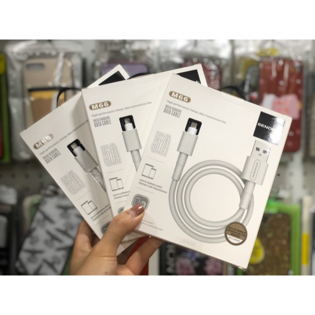 Dây sạc Semdem M66 ip,adroi | Shopee Việt Nam