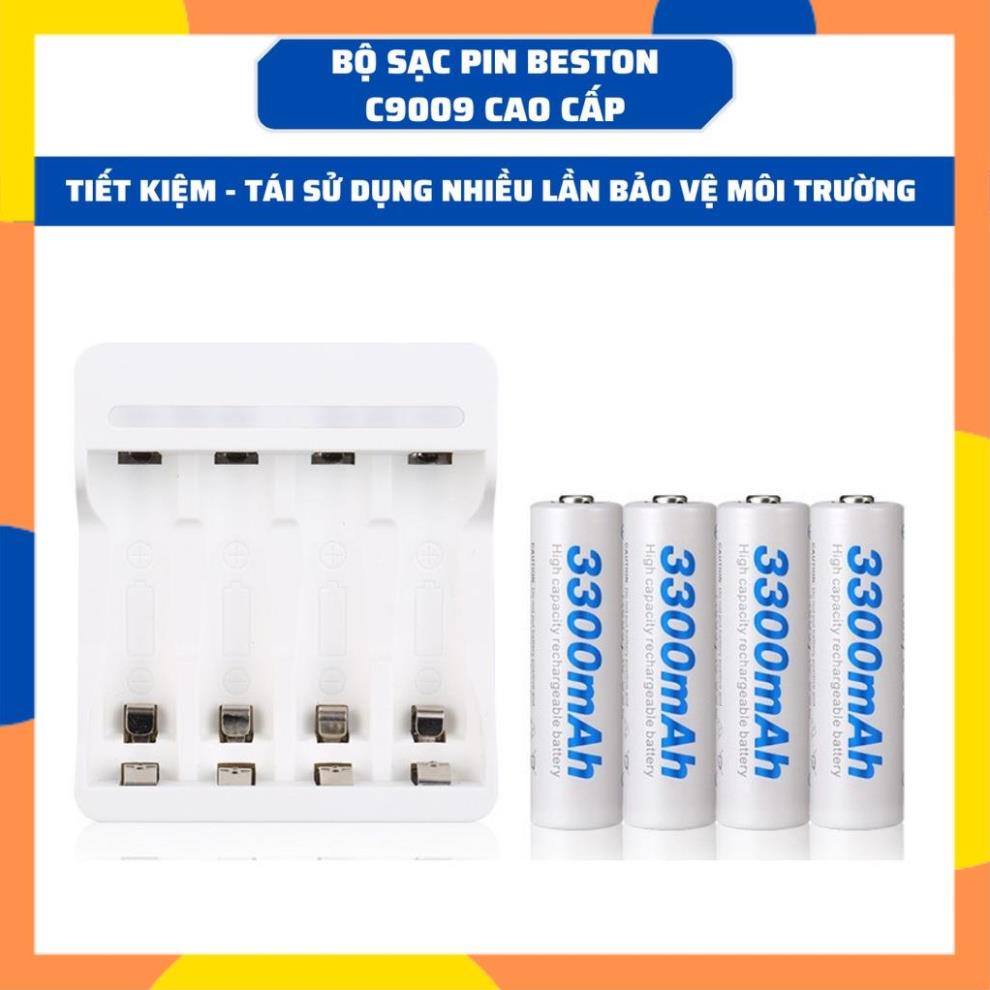Pin sạc BESTON 1.2V AA AAA, Sạc pin chính hãng BESTON K146 | Shopee ...