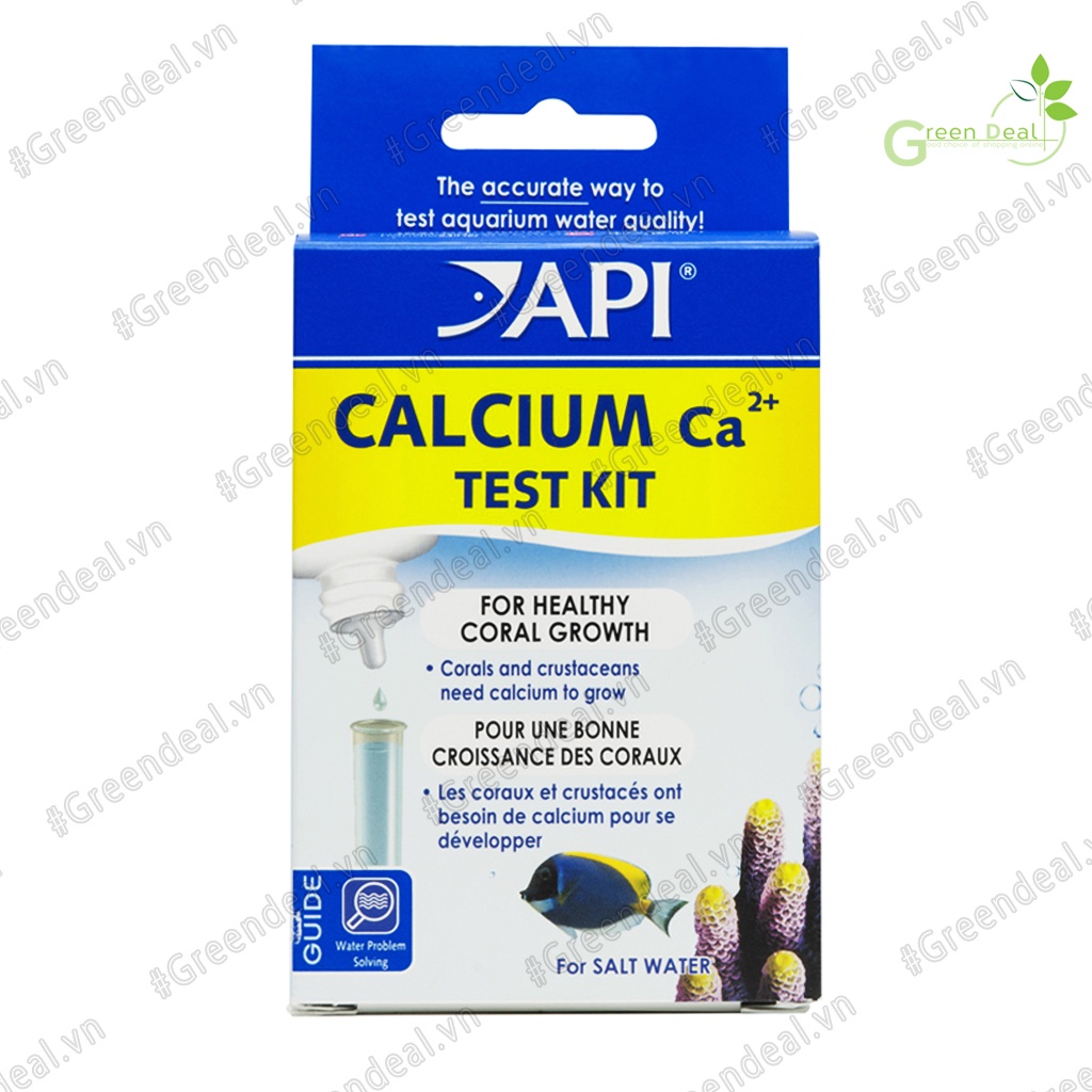 API - Calcium Ca2+ Test Kit | Bộ đo hàm lượng canxi trong nước hồ cá ...