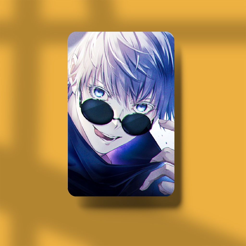 [ PHOTOCARD ] Thẻ Card Bo Góc Anime Gojo Satoru Jujutsu Kaisen - Giấy ...