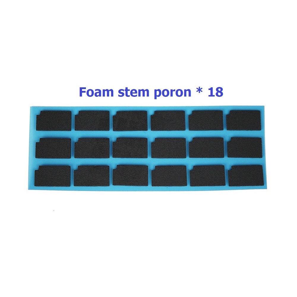 Bộ Stab Foam Poron cho Stab Stabilizer bàn phím cơ Foam holee Foam Stab ...