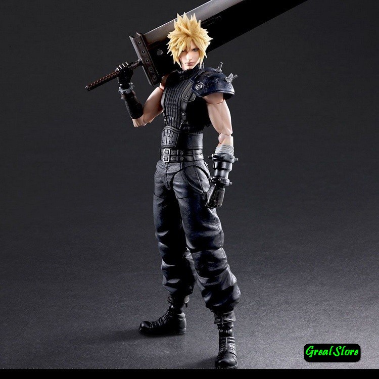 ( SẴN ) MÔ HÌNH FINAL FANTASY CLOUD Ver 2 PAK FIGMA FIGURE CỬ ĐỘNG ĐƯỢC ...