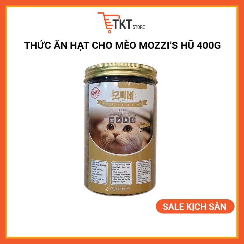 [Hũ – 400gr] Thức ăn hạt cho mèo Mozzi’s Cat Food Hàn Quốc - Hũ 400gr ...