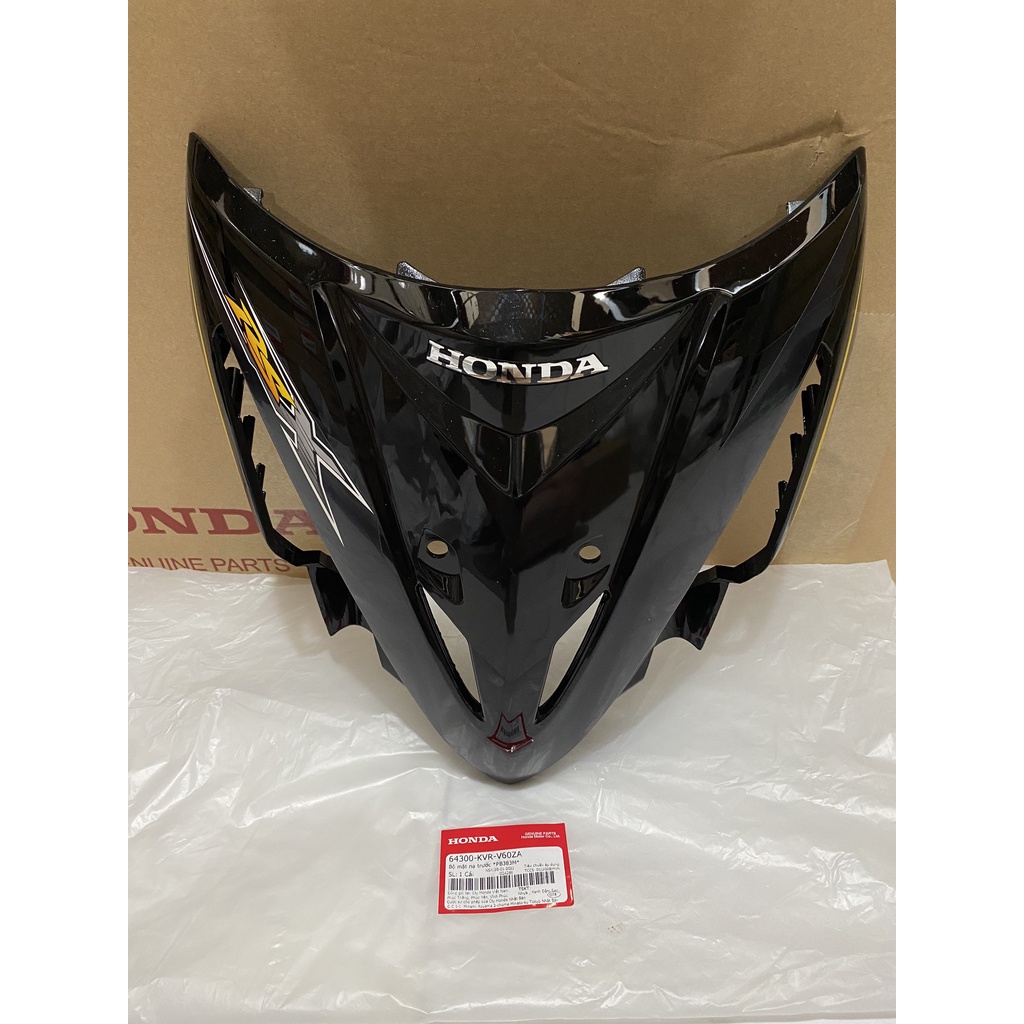 Bộ mặt nạ trước WAVE RSX100 (2008) màu Xanh đậm đen PB-383M chính hãng ...