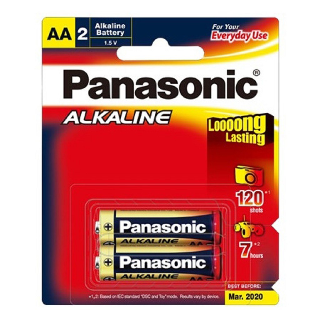 PIN 2A PANASONIC ALKALINE AA,PIN TIỂU PANASONIC HÀNG CHÍNH HÃNG ...