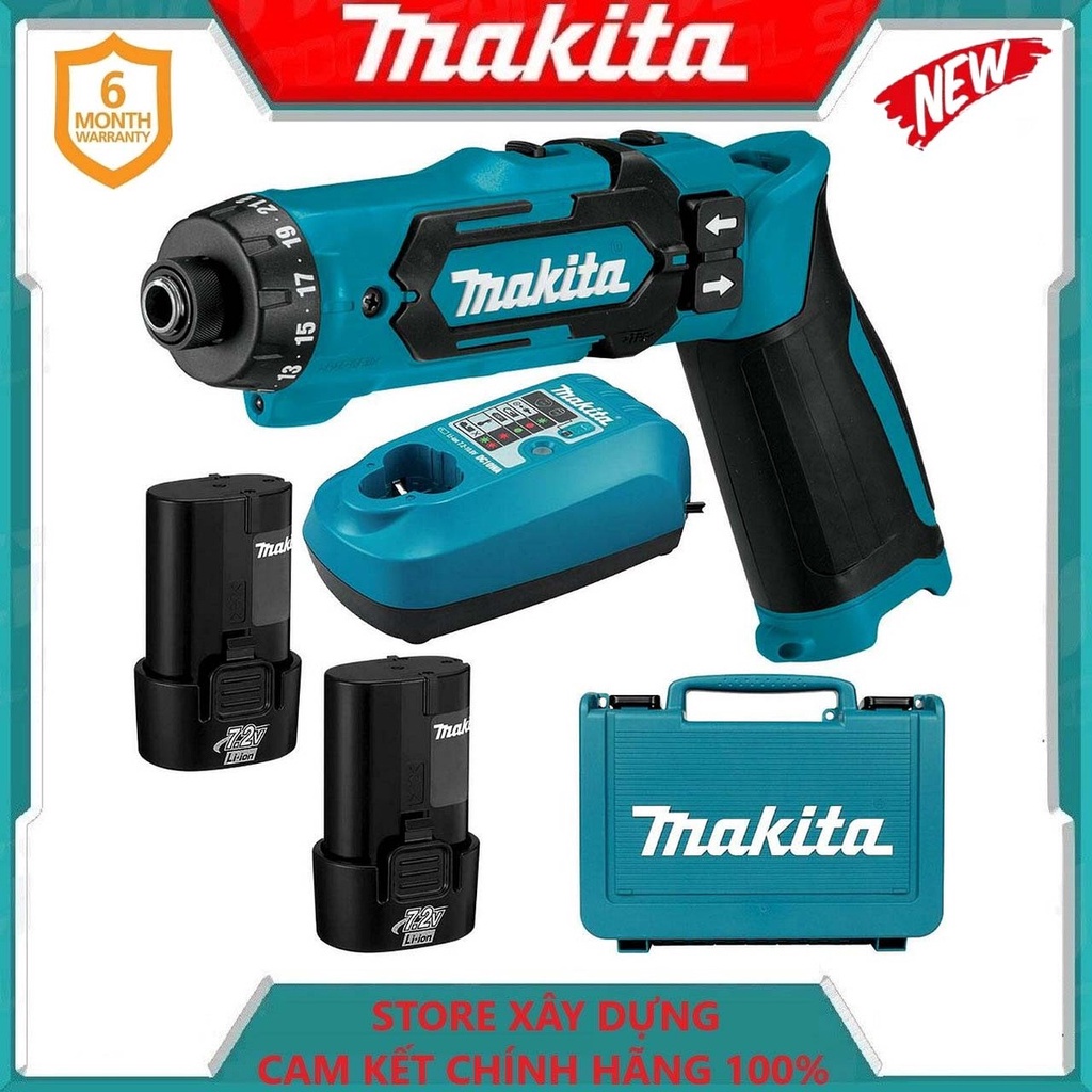 MÁY VẶN VÍT DÙNG PIN 7.2V/1.5AH MAKITA DF012DSE- HÀNG CHÍNH HÃNG | Shopee Việt Nam