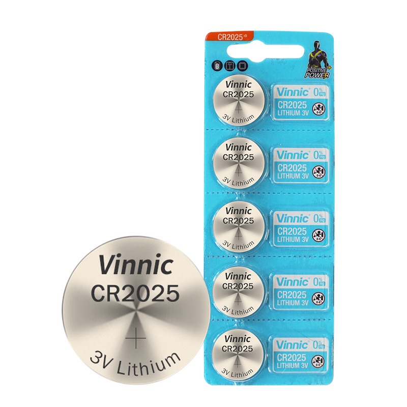 Pin Khuy Cúc Áo pin nút VINNIC CR2025 3V Lithium dùng cho đồng hồ ...
