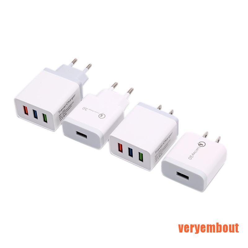 Củ Sạc Nhanh USB 3.0 18W Gắn Tường Tiện Dụng | Shopee Việt Nam