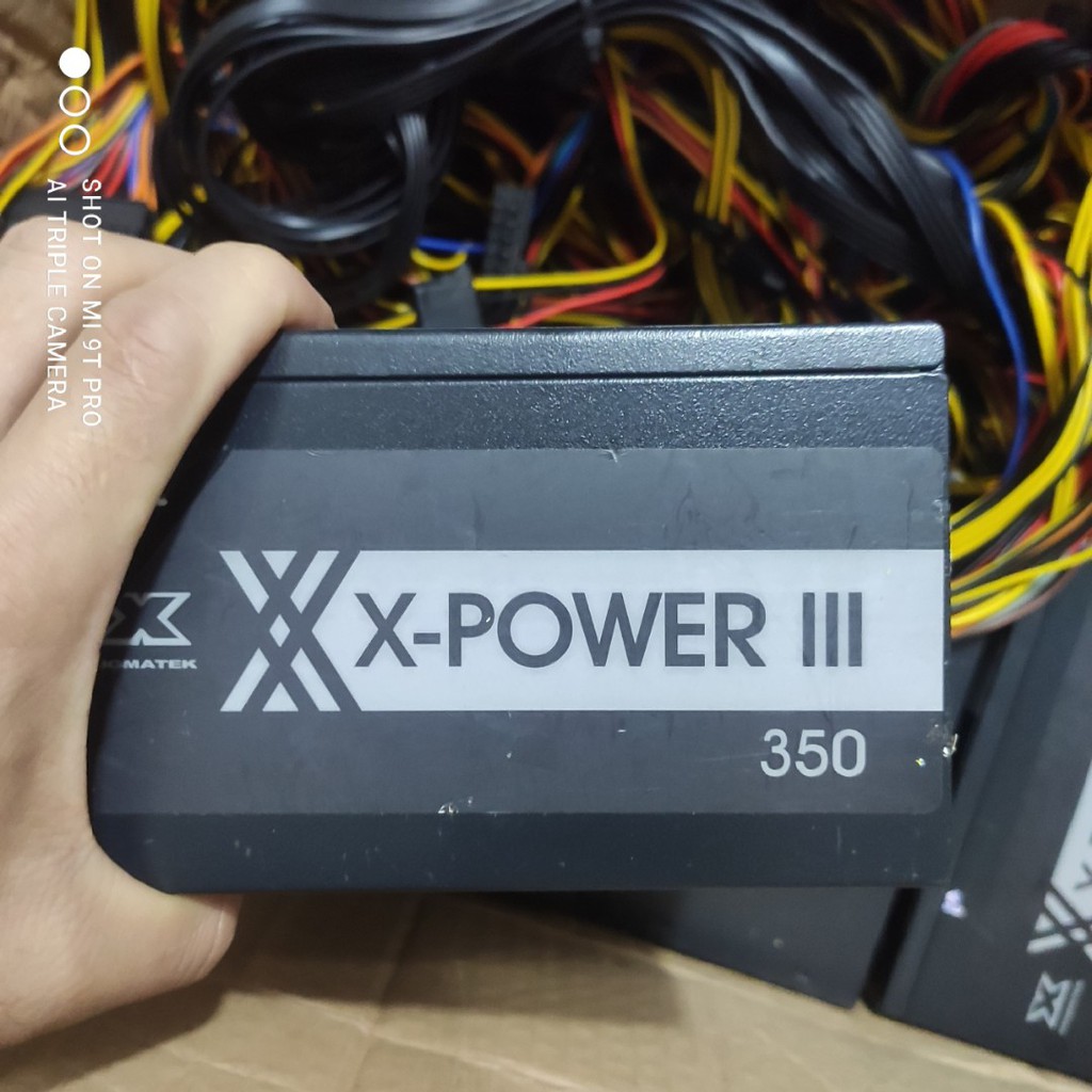 Nguồn Xigmatek Xpower II 650 bản 2 nguồn phụ 6 pin và 2 nguồn phụ card ...