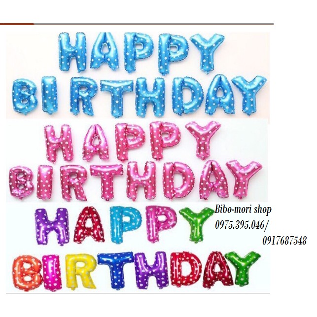 Bóng sinh nhật HPBD | Shopee Việt Nam