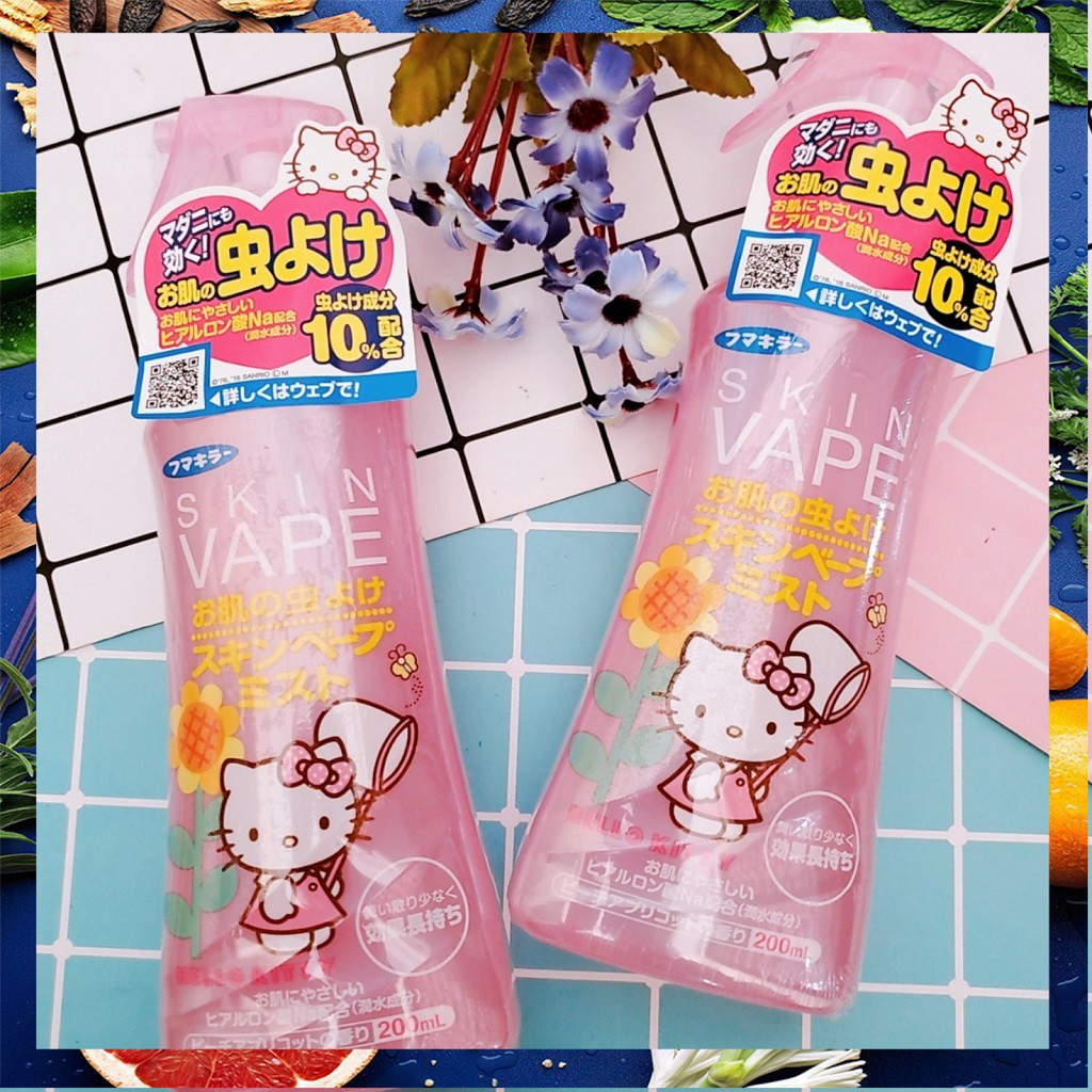 Xịt Chống Muỗi Trực Tiếp Trên Da Skin Vape Hello Kitty | Shopee Việt Nam