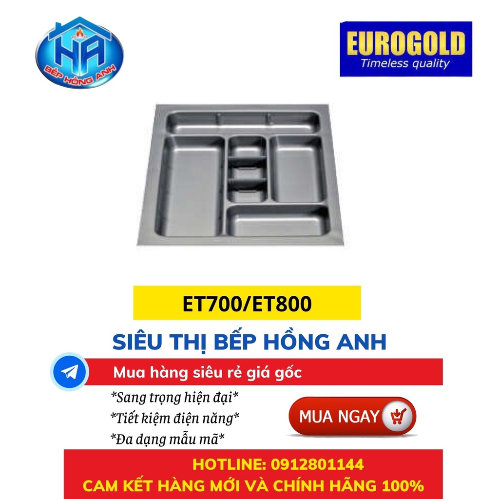 Khay Chia Thìa Nĩa ET700/ET800 Chất Liệu Nhựa Cao Cấp Màu Xám Tinh Tế - Hàng Chính Hãng | Shopee ...