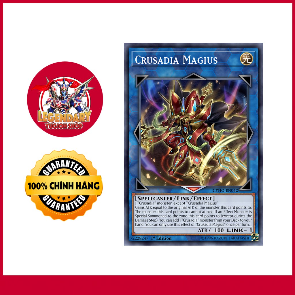 Thẻ Bài Yugioh Chính Hãng] Crusadia Magius | Shopee Việt Nam