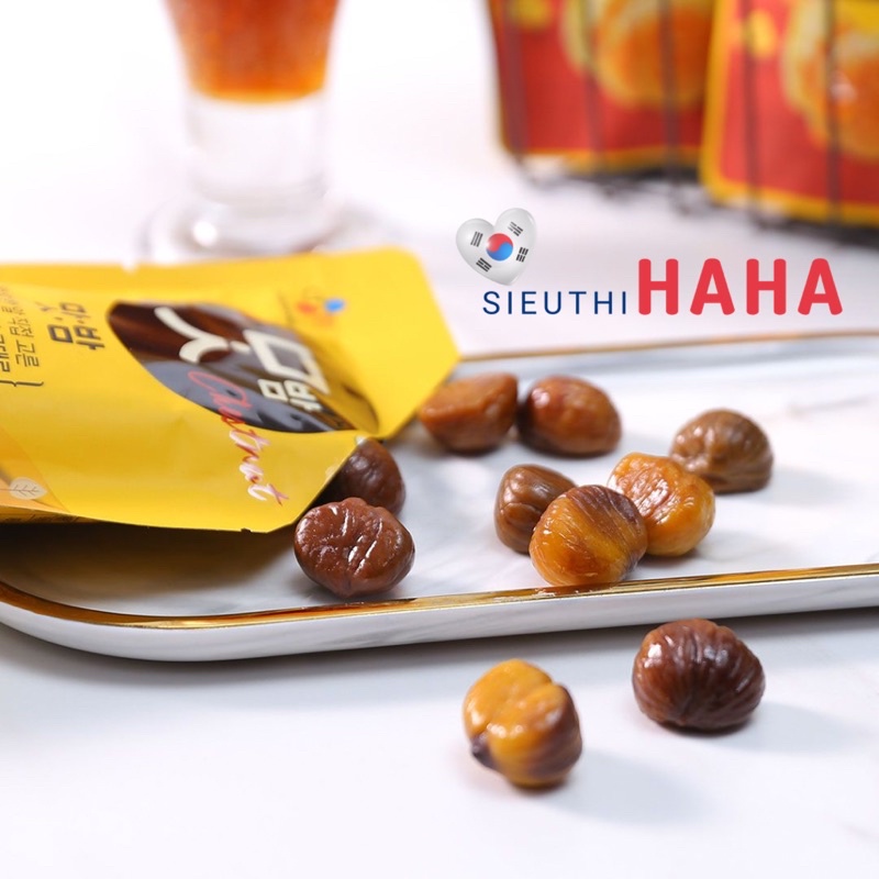 Hạt Dẻ Rang Ăn Liền Hàn Quốc CJ 80g (맛밤) – Thơm Bùi Tự Nhiên | sieuthiHAHA | Shopee Việt Nam