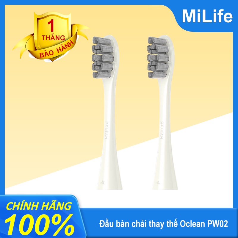Đầu bàn chải thay thế Oclean PW02 dùng cho bàn chải điện Oclean X | Shopee Việt Nam