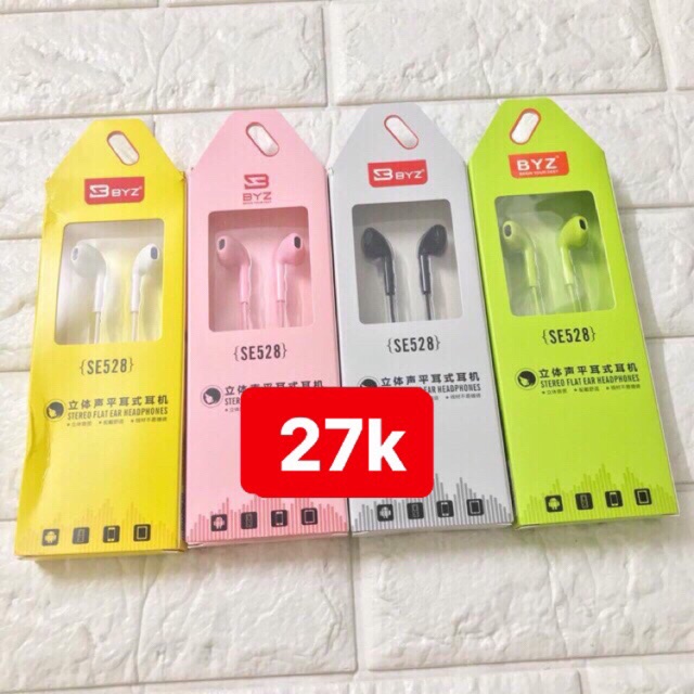 Tai nghe điện thoại chính hãng BYZ | Shopee Việt Nam