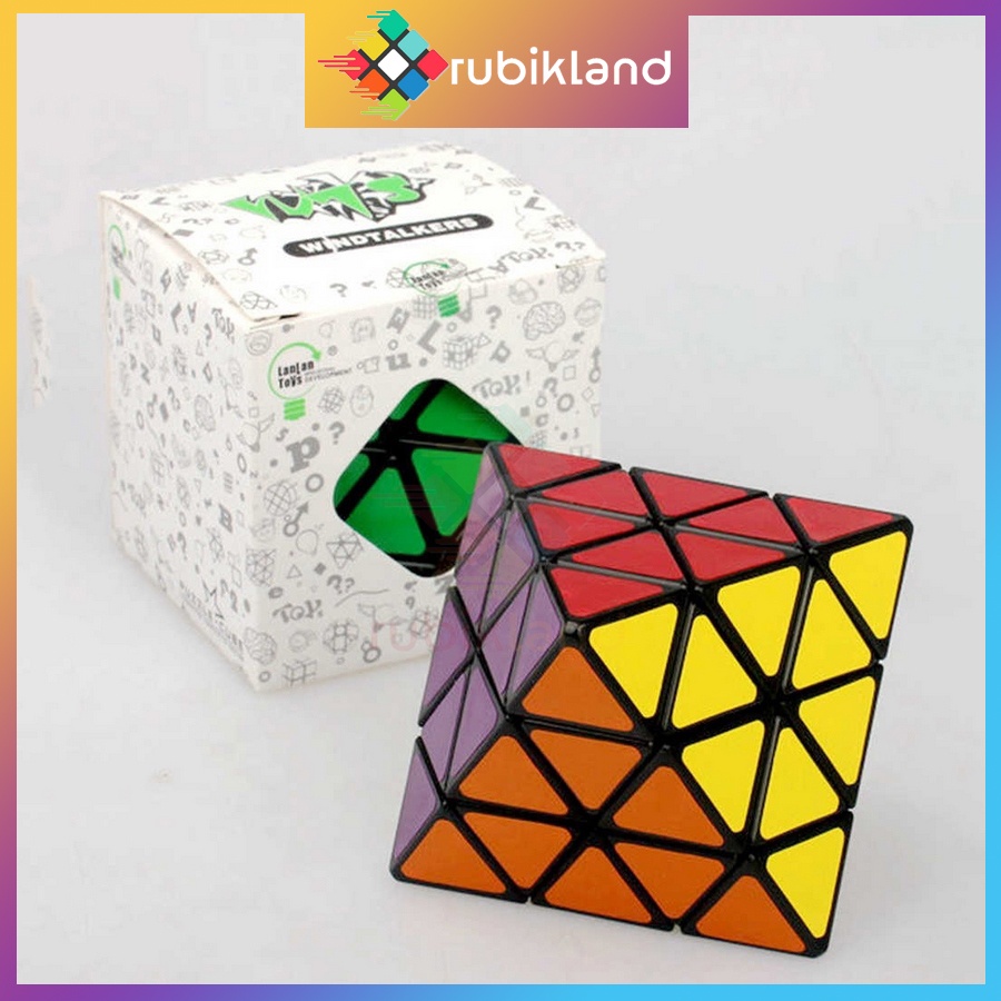 Rubik Biến Thể Lanlan 4x4 8-Axis Skewb Diamond Octahedron Rubic 8 Mặt ...