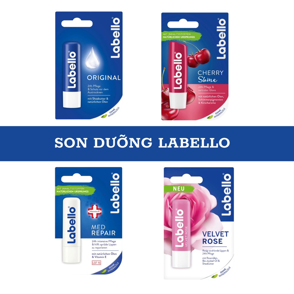 Son dưỡng Labello (nội địa Đức) | Shopee Việt Nam