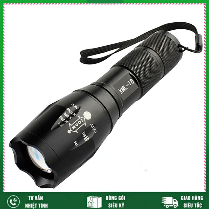 Đèn pin siêu sáng XML-T6 - A100 (Hàng loại 1) | Shopee Việt Nam