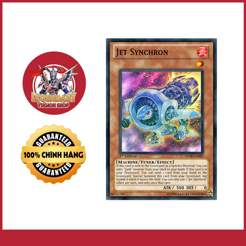 [Thẻ Bài Yugioh Chính Hãng] Jet Synchron | Shopee Việt Nam