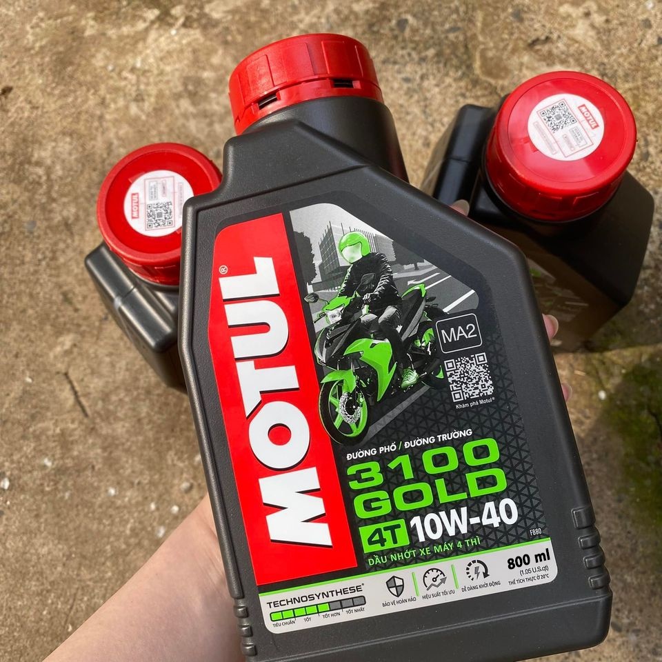 Nhớt xe máy số cao cấp Motul Gold 3100 10W40 - sản phẩm mới cấp độ cao ...