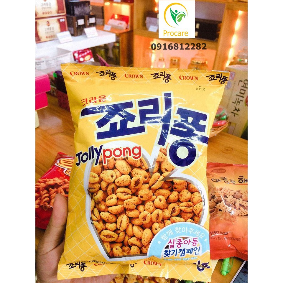 Bánh Snack Lúa Mạch Jolly Pong 74g | Shopee Việt Nam