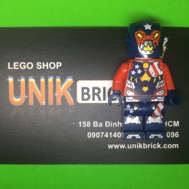 Lego UNIK BRICK Justin Hammer trong Super Heroes - Siêu anh hùng chính ...