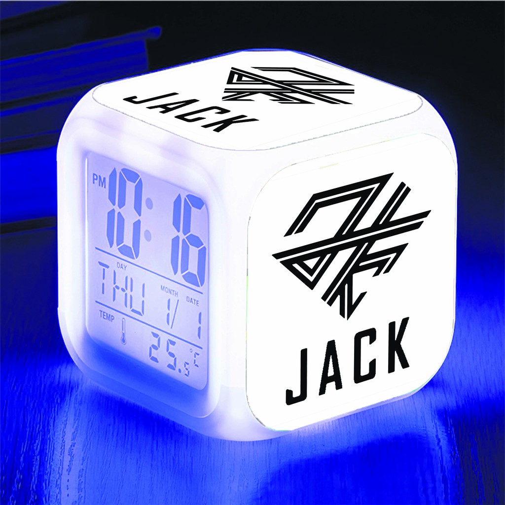 Đồng hồ báo thức để bàn in logo Jack J97 | Shopee Việt Nam