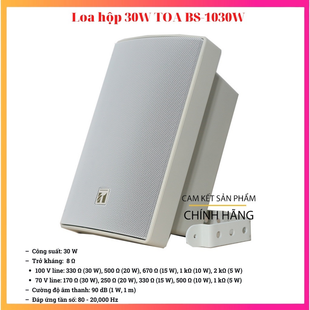 Loa hộp thông báo 30W TOA BS-1030W | Shopee Việt Nam