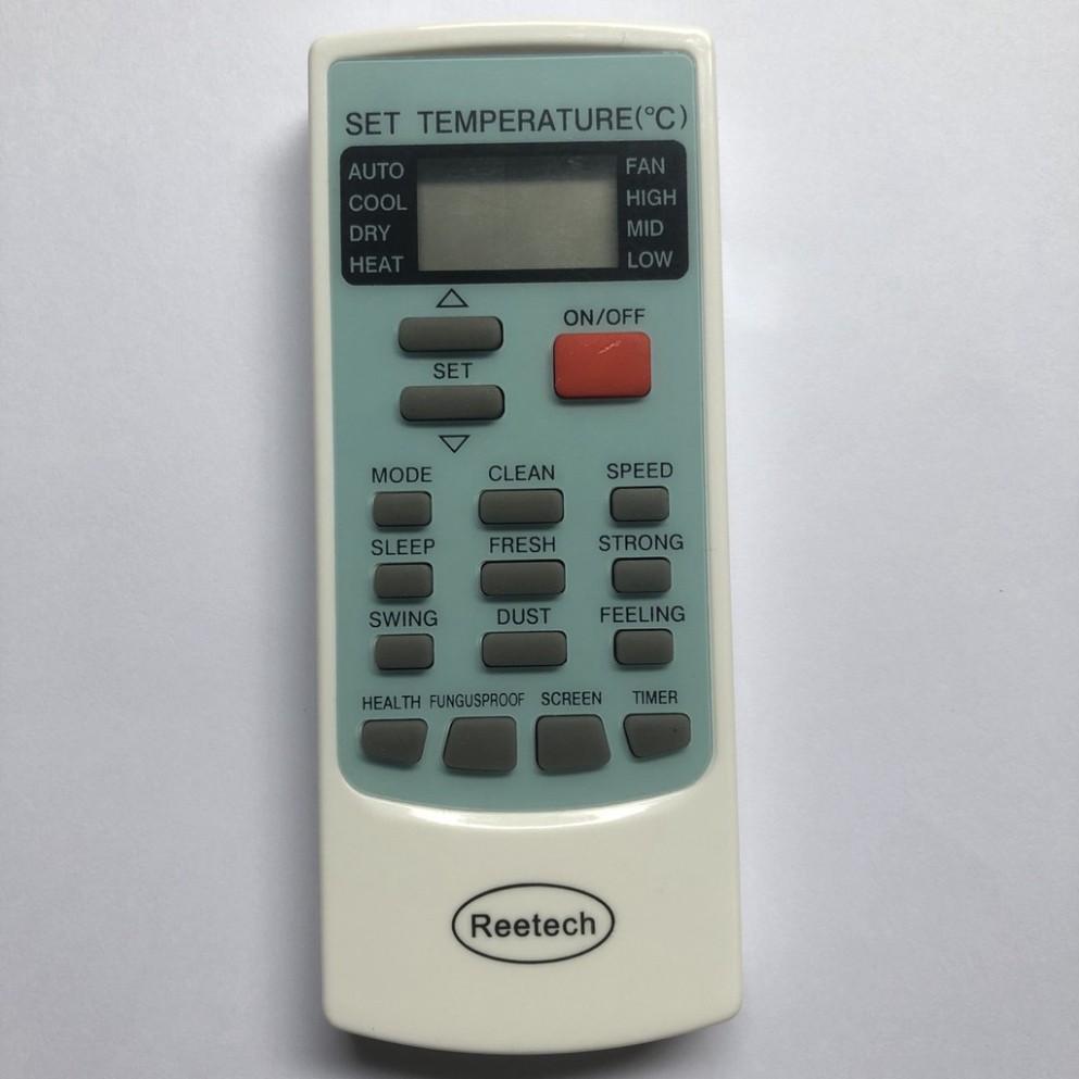 REMOTE MÁY LẠNH REETECH YKR-H002E - ĐIỀU KHIỂN ĐIỀU HÒA REETECH YKR ...