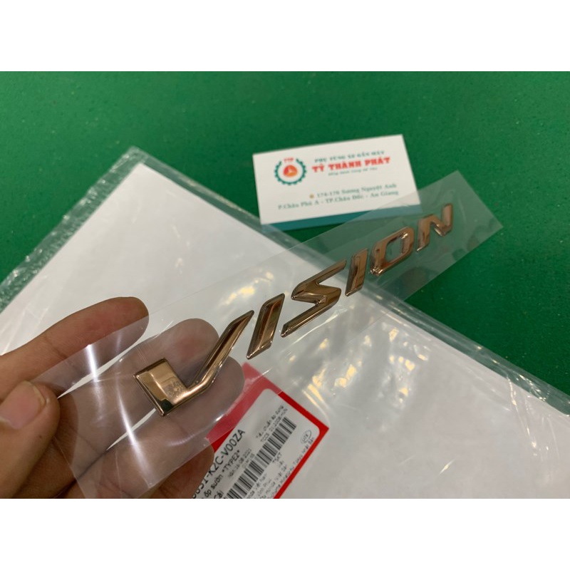 Tem chử Vision Xi Vàng ( Vision 21 ) ( miếng ) | Shopee Việt Nam