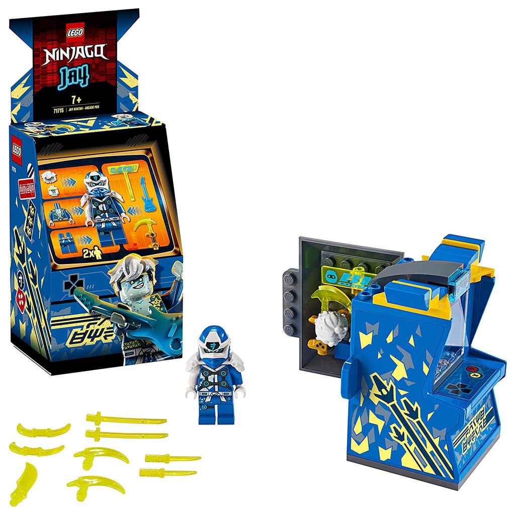 LEGO 2020 CHÍNH HÃNG NINJAGO - LEGO Ninjago Jay Avatar - Arcade Pod ...