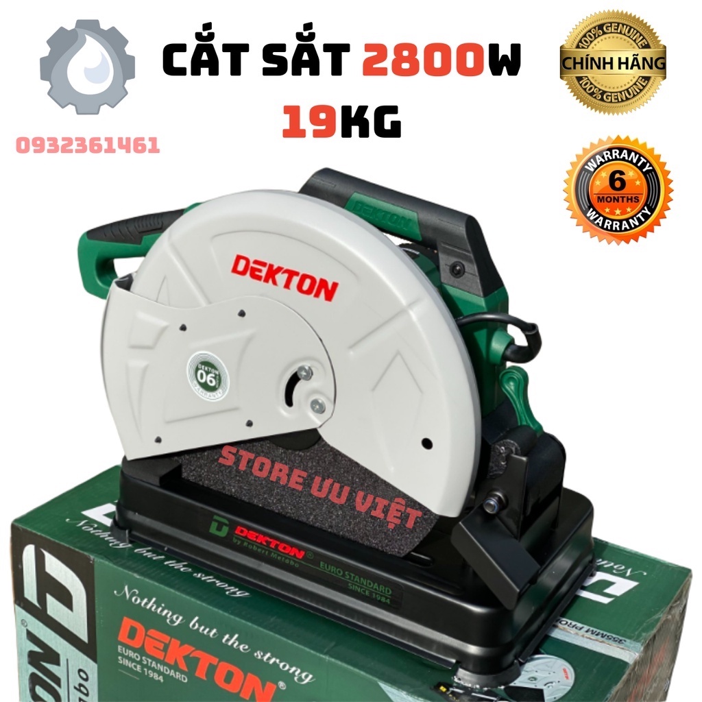 Máy cắt sắt công nghiệp 2800w chính hãng Dekton Model DK-355 , GIÁ TỐT | Shopee Việt Nam